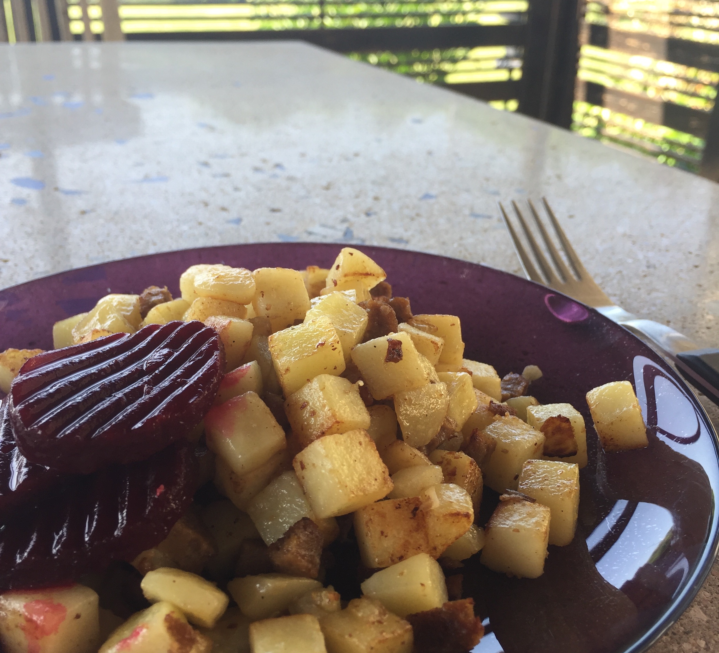 Det finns vegansk pyttipanna som är jättegod!! – Christine
